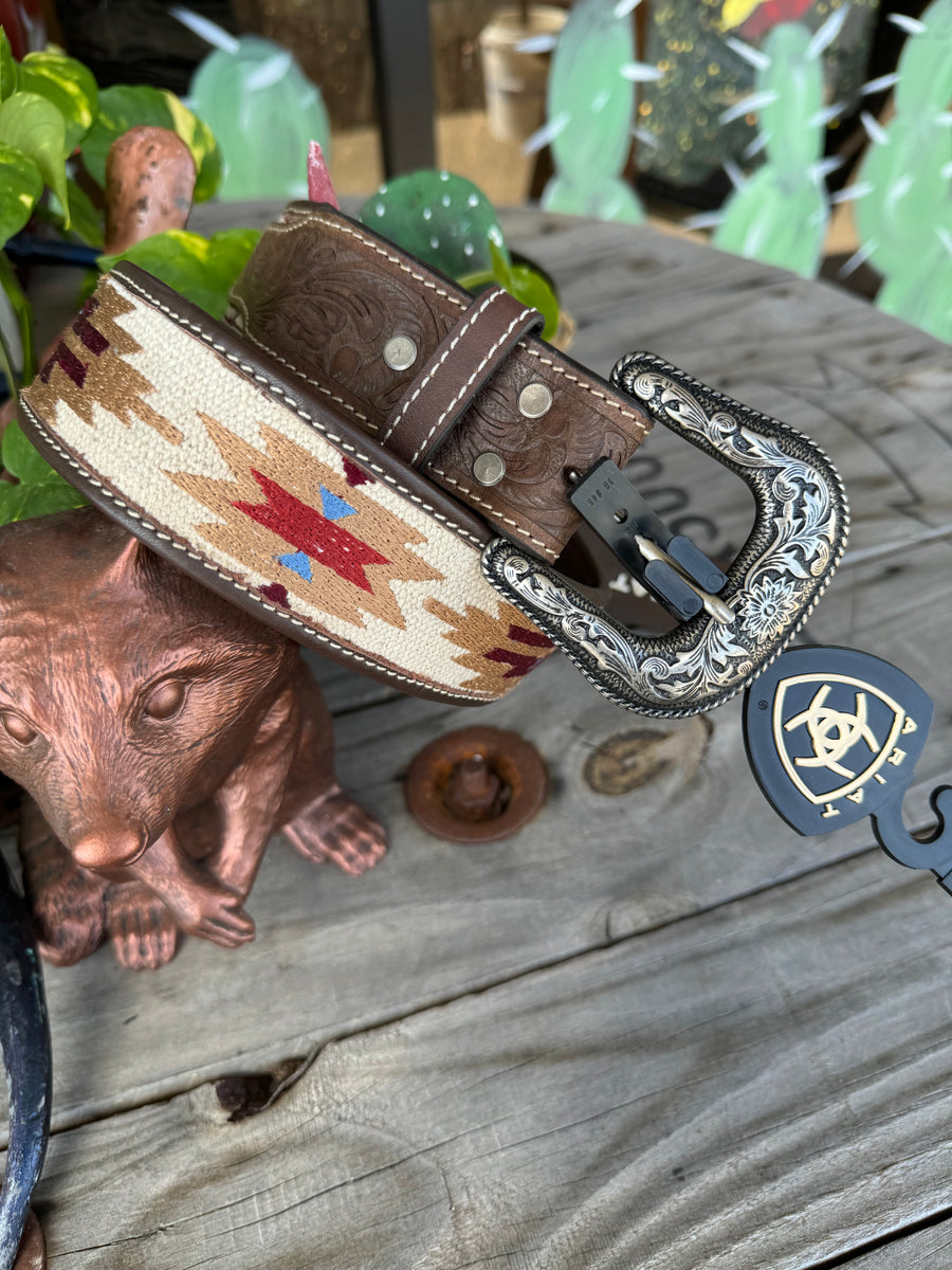 Ariat Woven Aztec Belt – G Bar C Western Wear